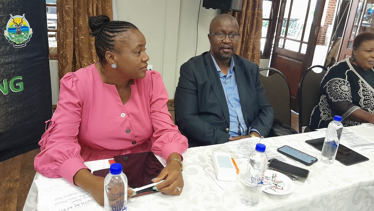 Mayor Sechele Sebolai officially opened 2024 Strategic planning Session ...